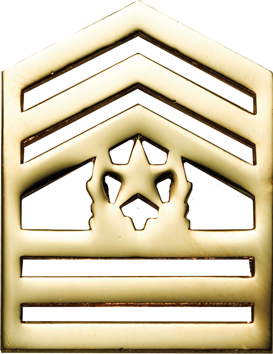 No-Shine Army ROTC Rank (RC-110) Command Sergeant Major | US Military No-Shine Army ROTC Rank (RC-110) Command Sergeant Major | US Military