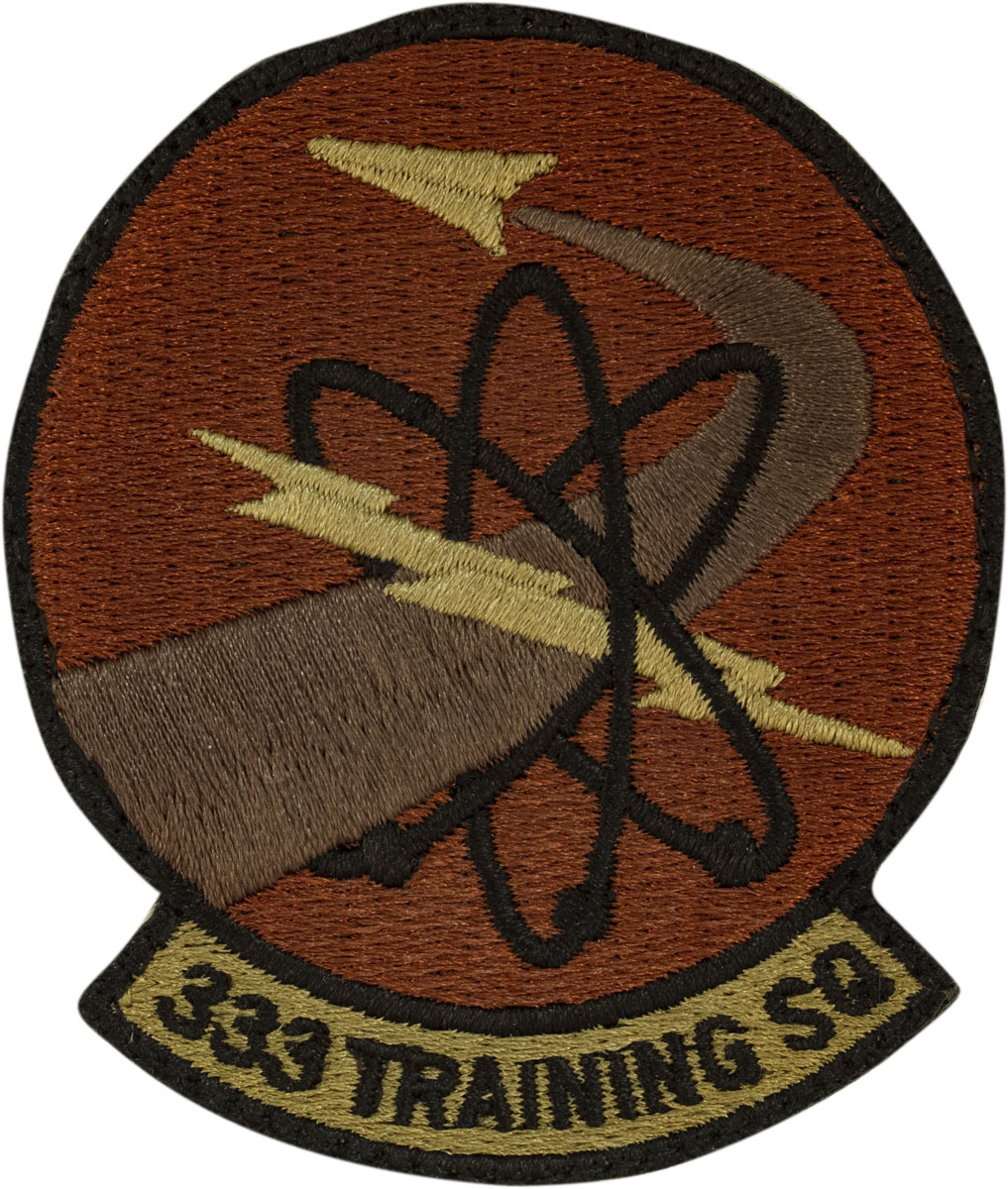 333rd Training Squadron OCP Patch with Fastener