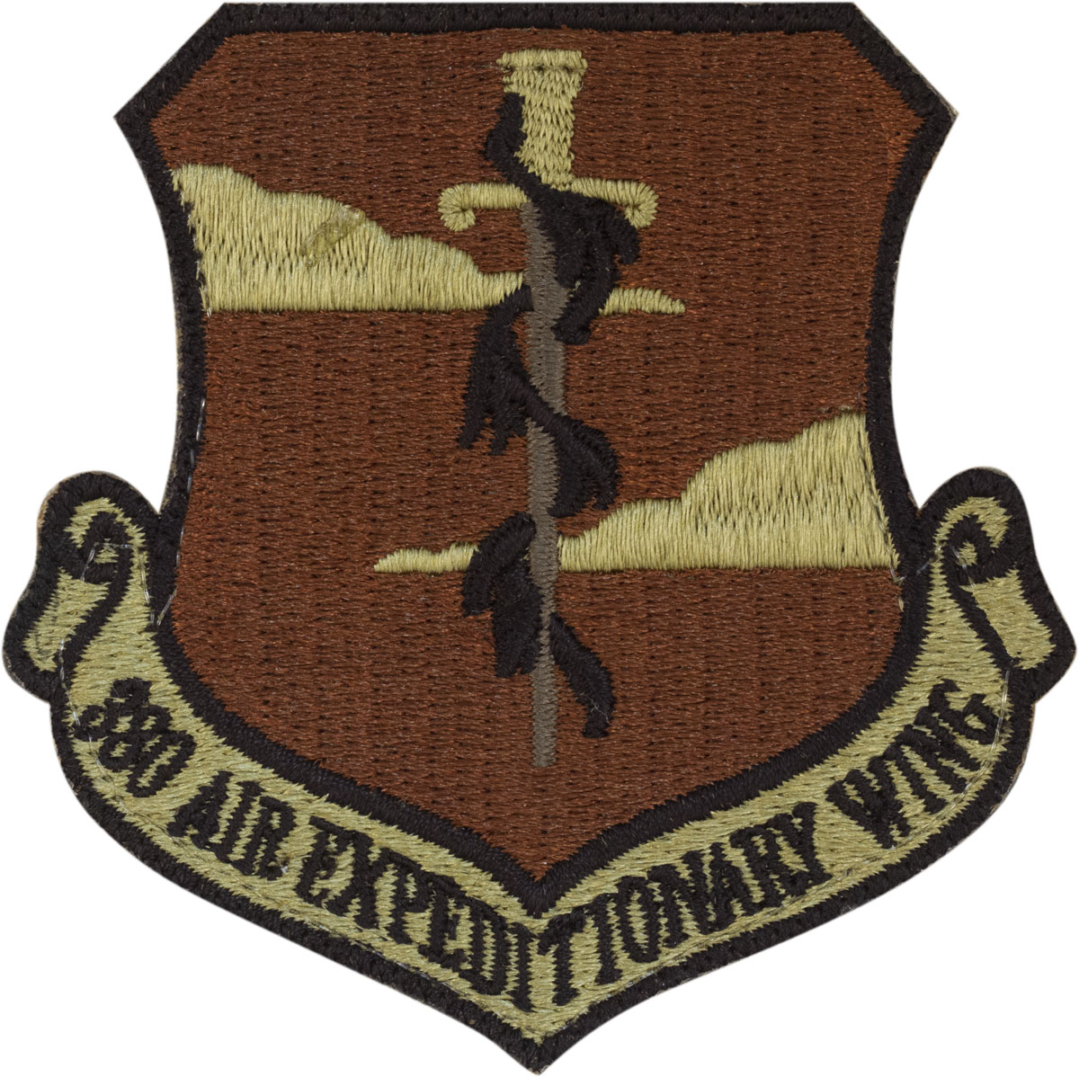 380th Air Expeditionary Wing OCP Patch with Fastener