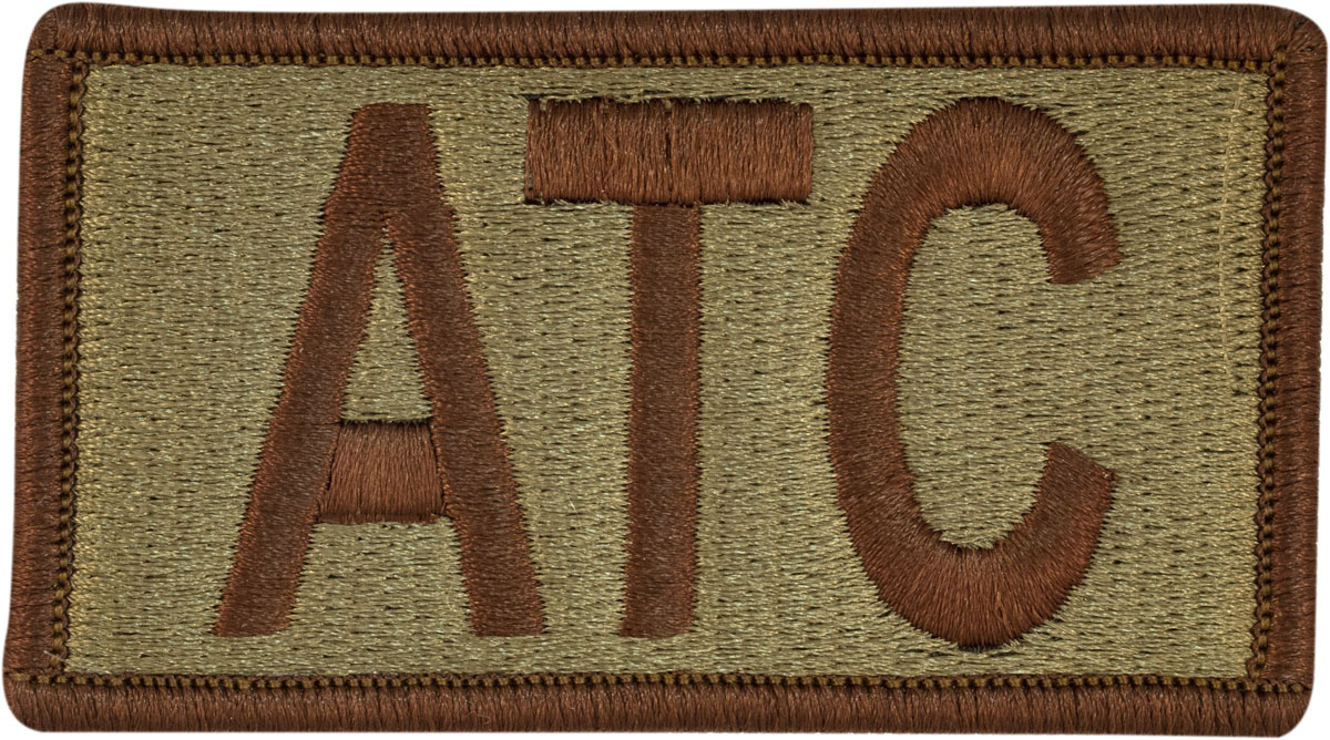 Air Traffic Control Duty Identifier OCP Patch with Fastener