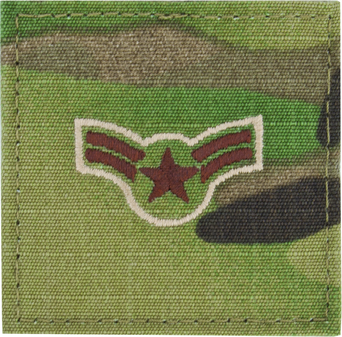 Air Force 3-Color OCP Sew-on Airman First Class