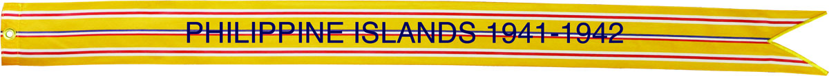 USAF WWII Asiatic Pacific Theater Battle Streamer Philippine Islands