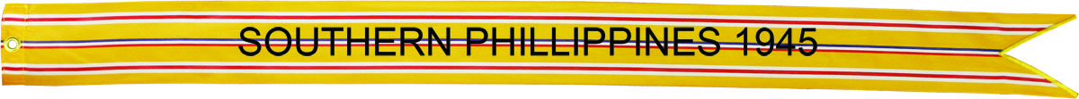 USAF WWII Asiatic Pacific Theater Battle Streamer Southern Philippi...