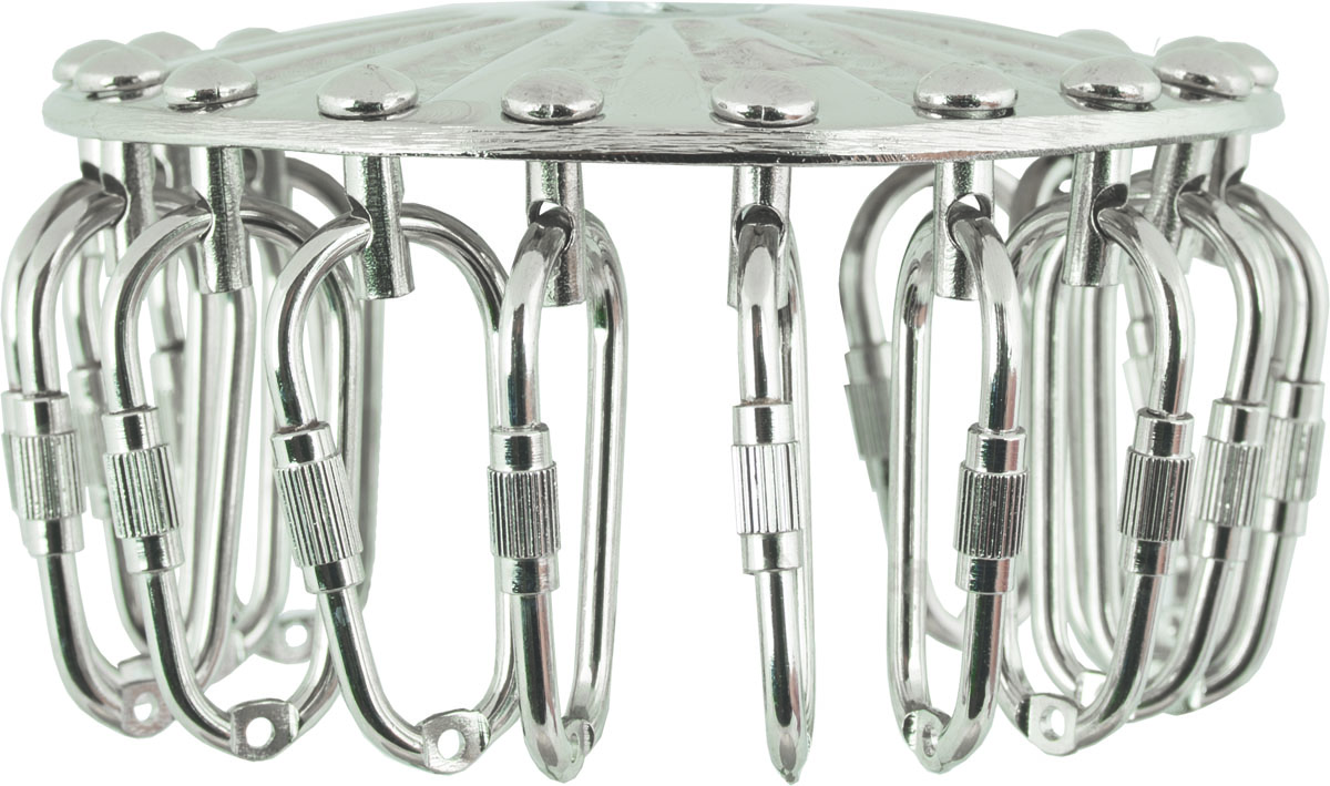 Chrome Campaign Streamer Holder 18 Hole