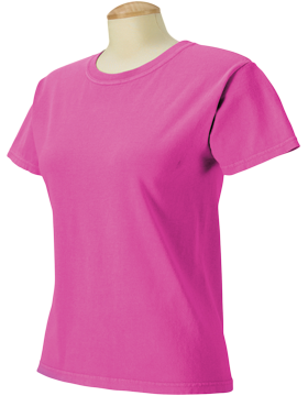 Comfort Colors Ladies 5.4 oz. Ringspun T-Shirt C3333 Raspberry
