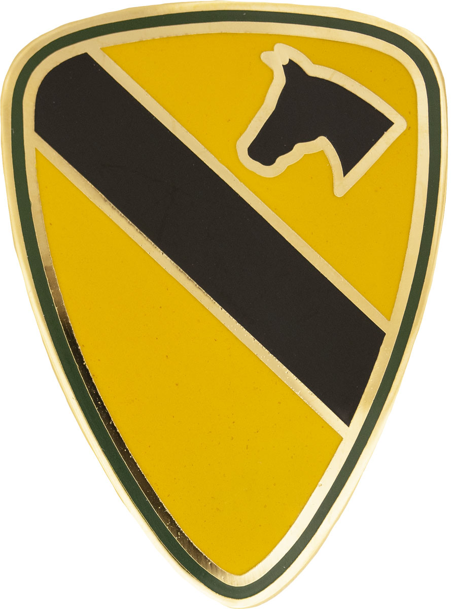 1st Cavalry Division Combat Service Identification Badge