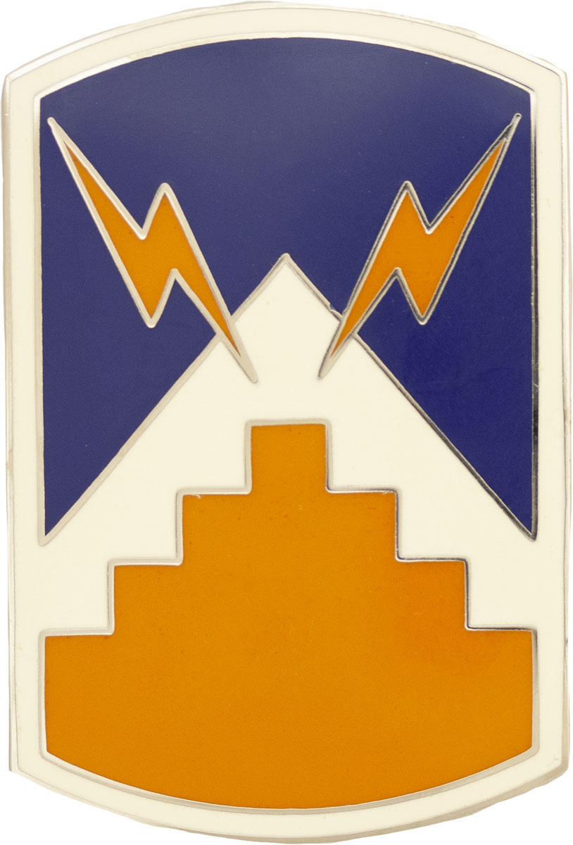 7th Signal Brigade Combat Service Identification Badge