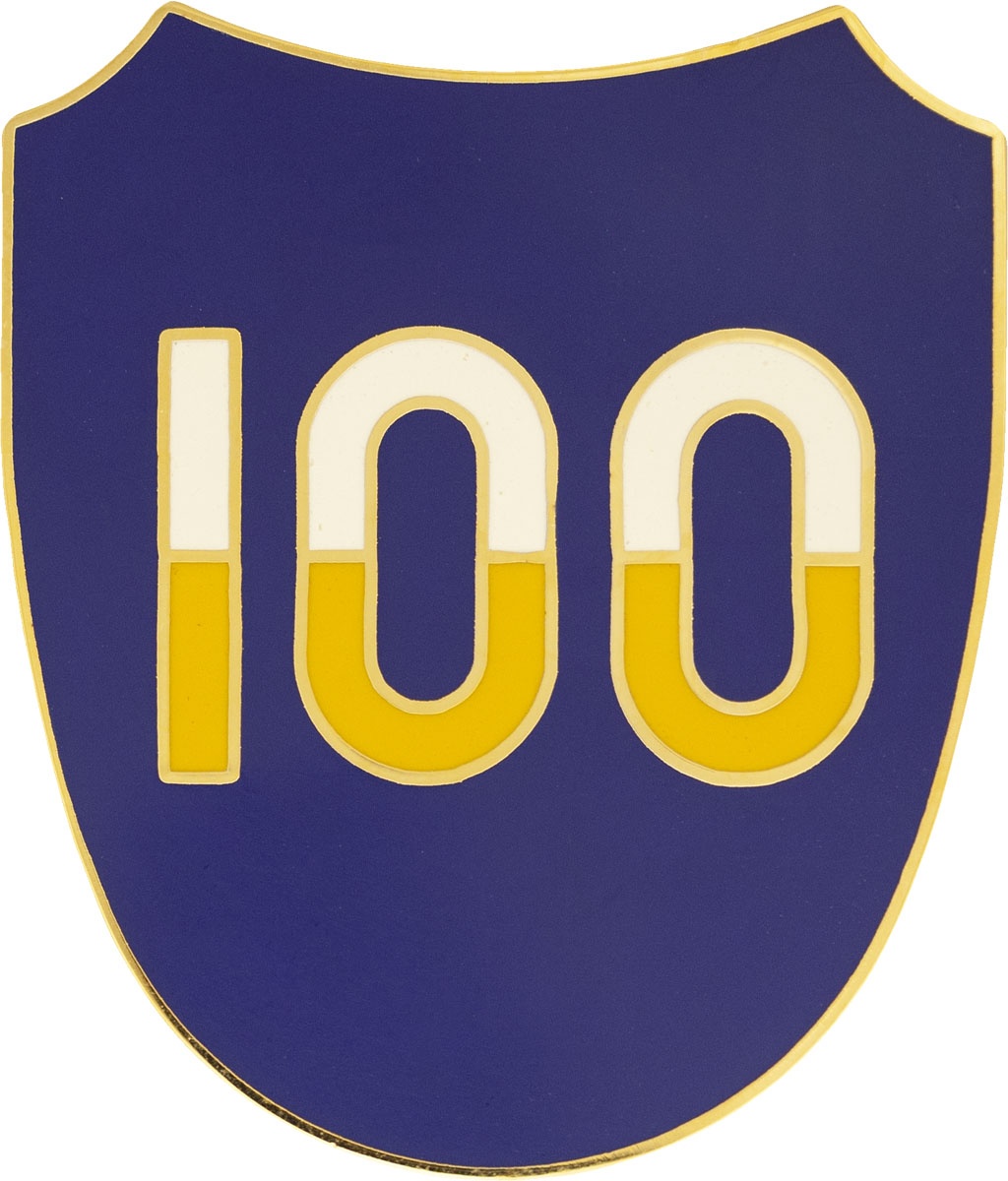 100th Training Division Combat Service Identification Badge