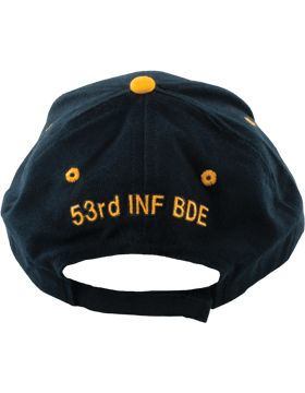 Cap (DC-AR/P-0053A) Black with 53 Infantry Brigade Patch