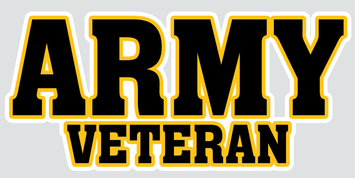 Army Veteran Decal