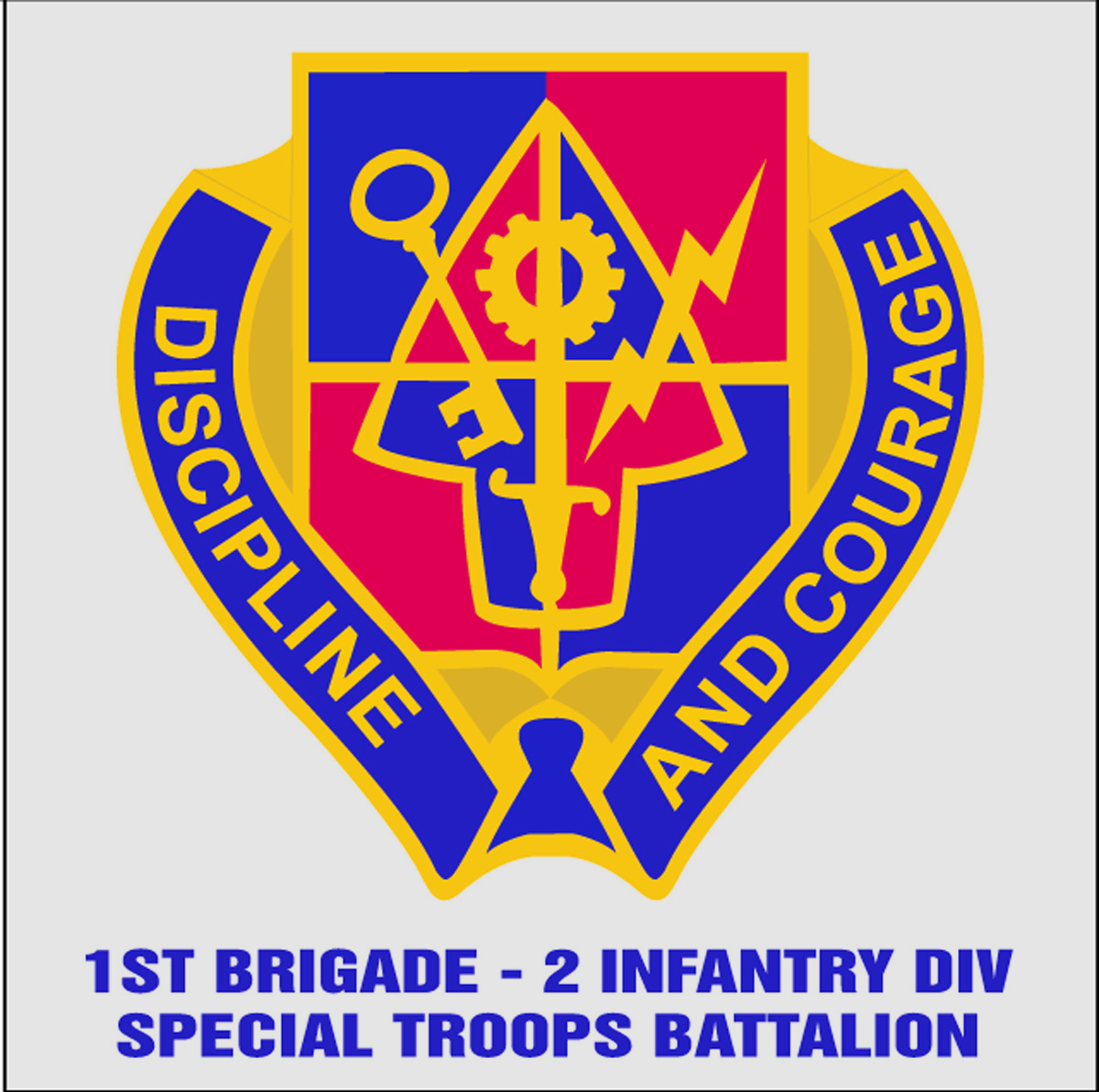 1st Brigade 2nd Infantry Division Special Troops Battalion Unit Cre...