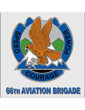 66th Aviation Brigade Unit Crest Decal