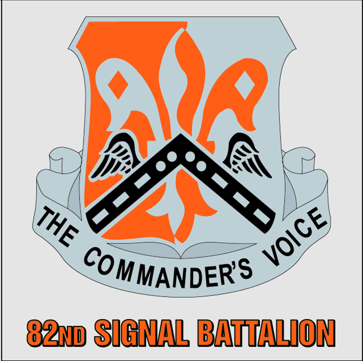 82nd Signal Battalion Unit Crest Decal