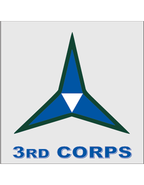 3rd Corps Decal