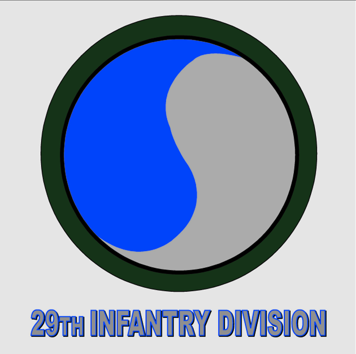 29th Infantry Division Decal