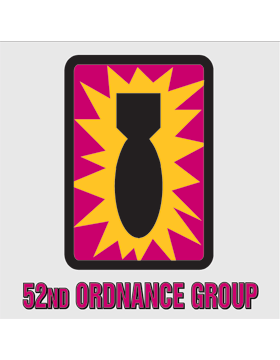 52nd Ordnance Group Decal