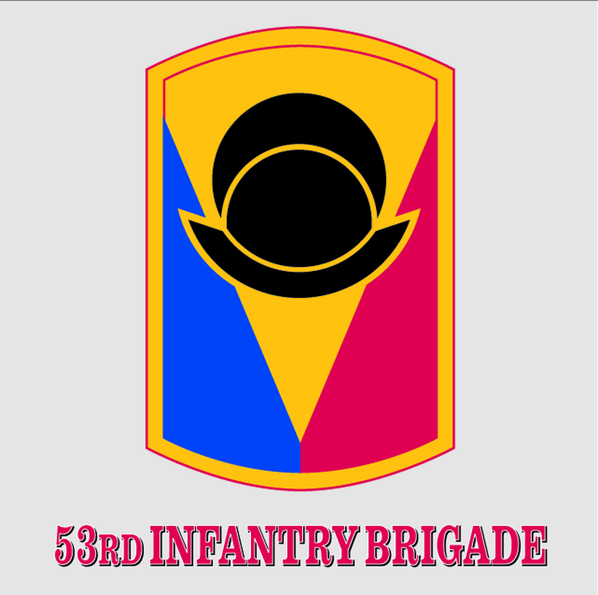 53rd Infantry Brigade Decal