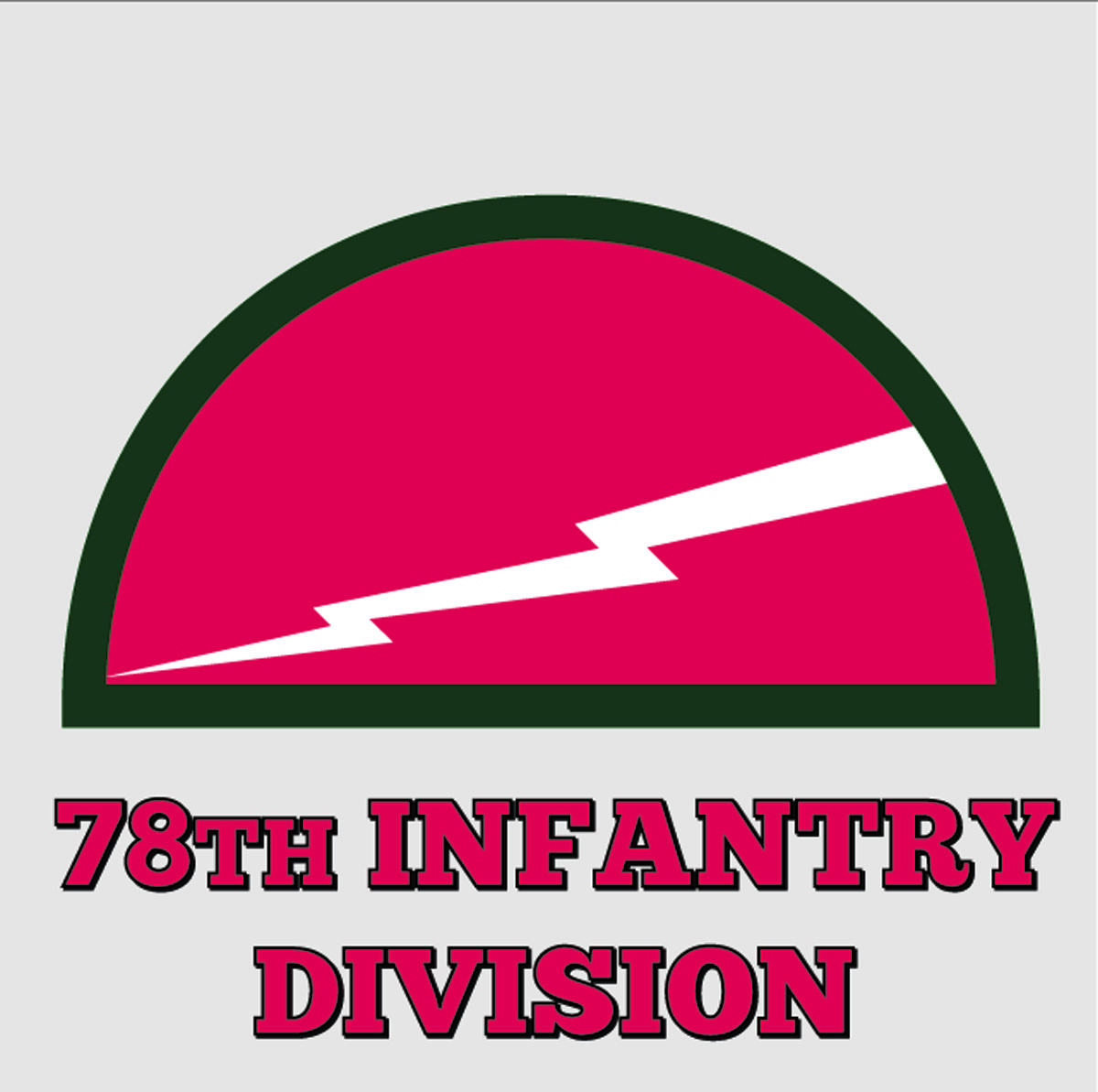 78th Infantry Division Decal
