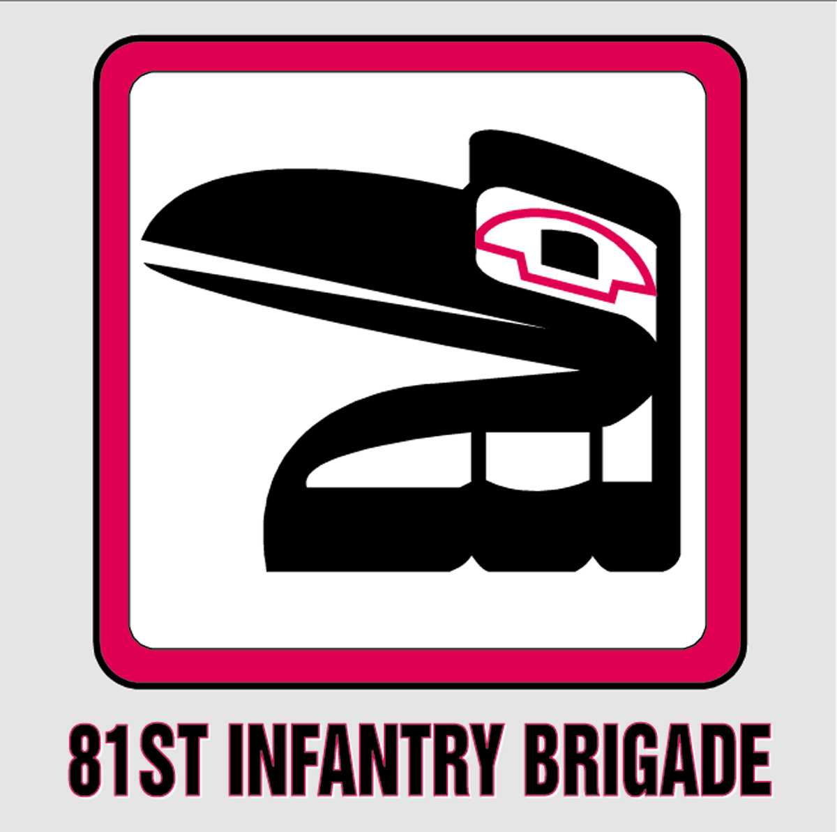 81st Infantry Brigade Decal