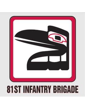 81st Infantry Brigade Decal