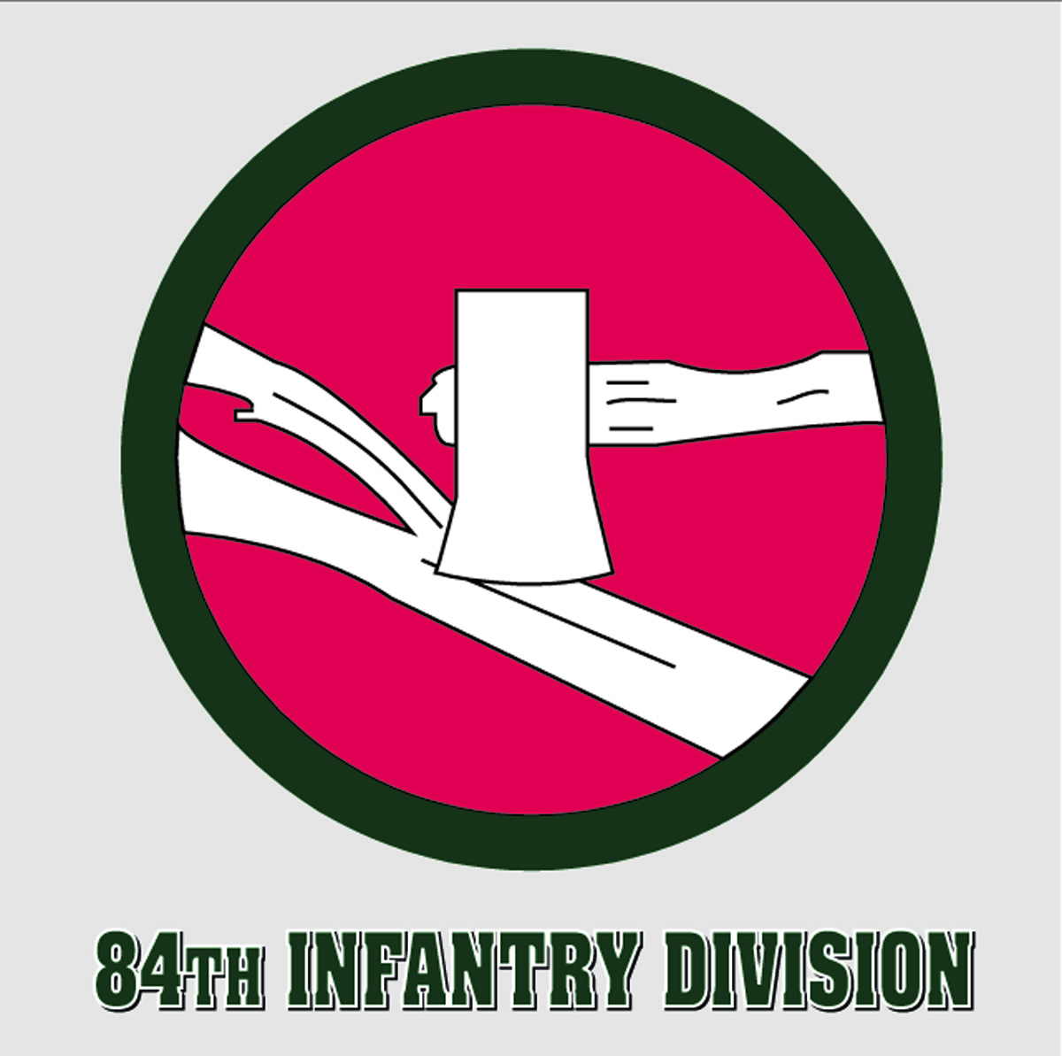 84th Infantry Division Decal