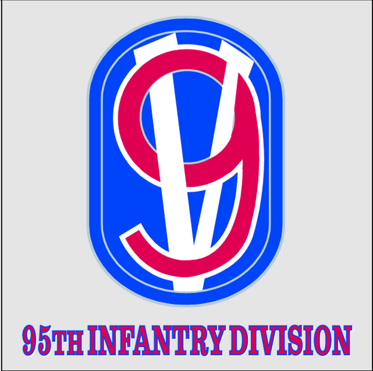 95th Infantry Division Decal
