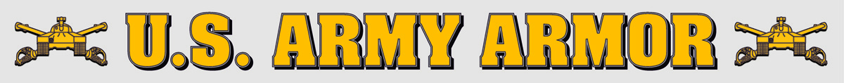 U.S. Army Armor Decal