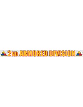 2nd Armored Division Decal