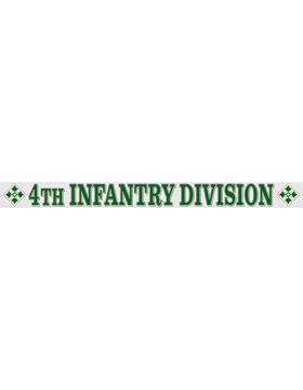 4th Infantry Division Decal