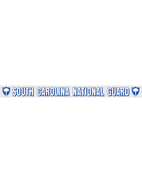 South Carolina National Guard Decal