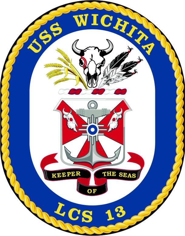 Littoral Combat Ship USS Wichita LCS-13 Coat of Arms Decal
