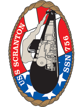 Submarine USS Scranton SSN-756 Coat of Arms Decal