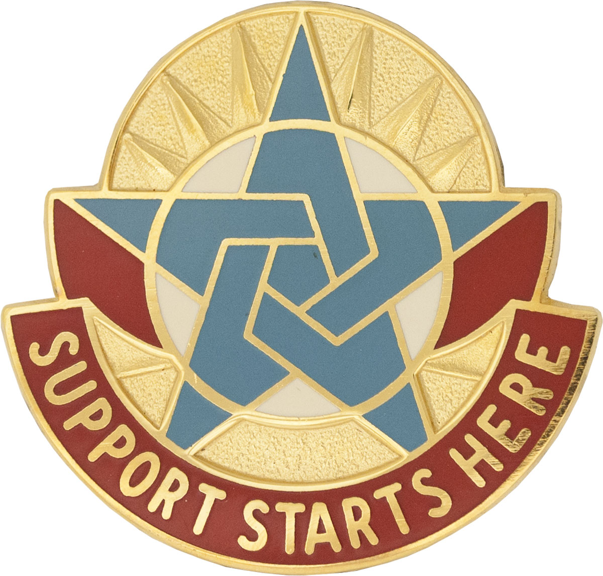 Combined Arms Support Command Ft Lee Unit Crest (Support Starts Here)