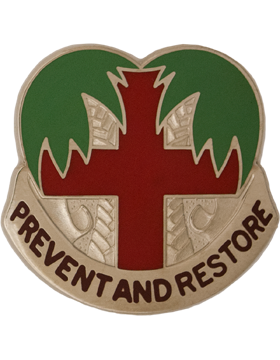 Dental Activity Fort Jackson Unit Crest (Prevent And Restore)