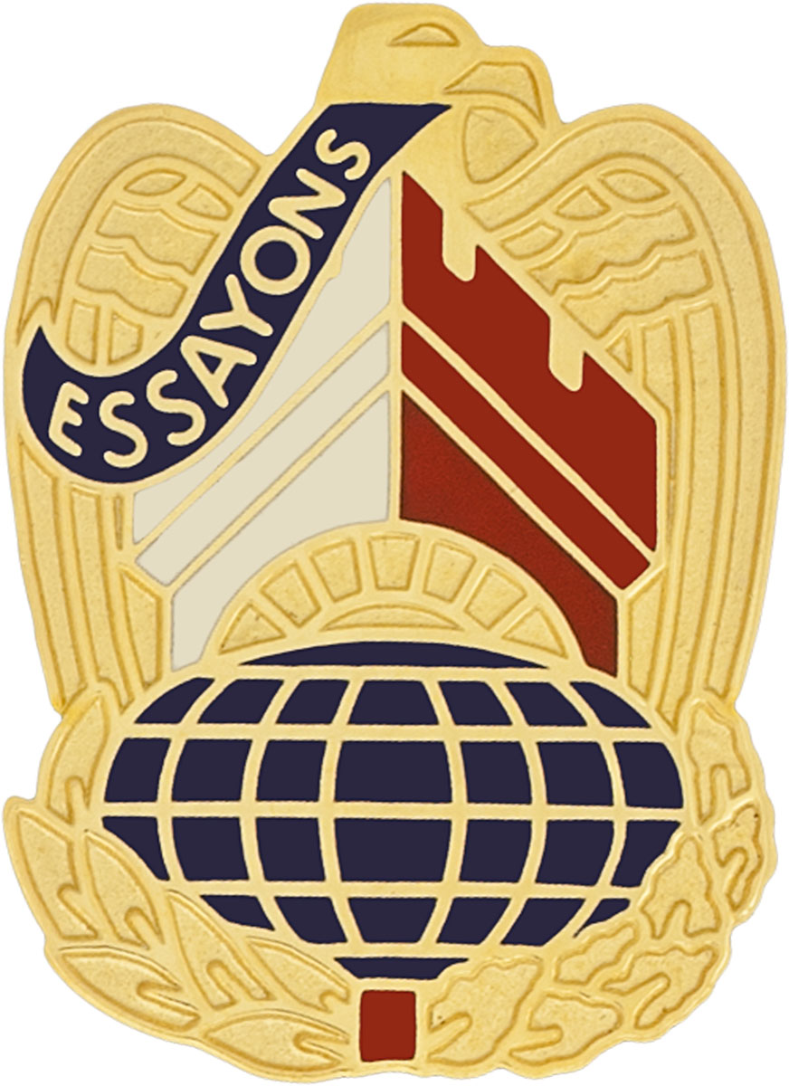 Corps Of Engineers Command (Right) Unit Crest (Essayons)