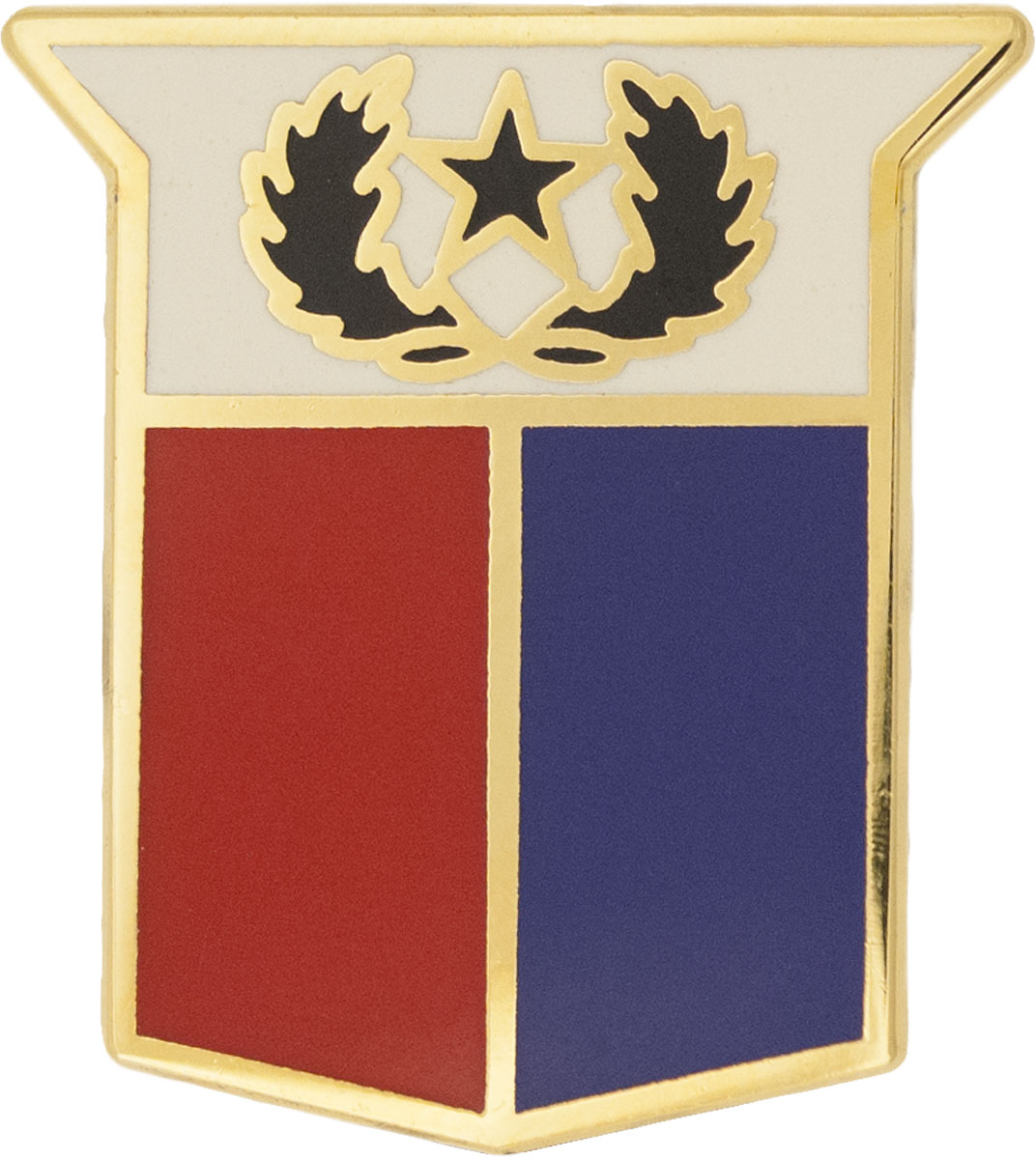 Texas State Headquarters National Guard Unit Crest (No Motto)