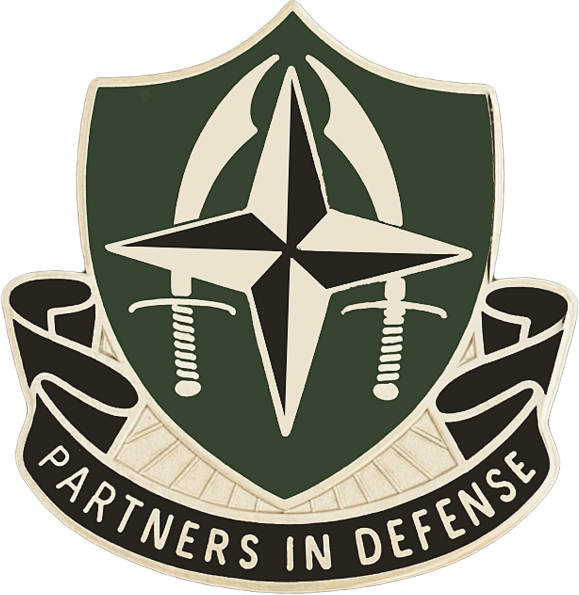 Element Joint Subregional Command Unit Crest (Partners In Defense)