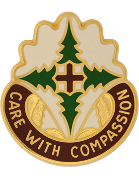 Madigan Army Medical Center Unit Crest (Care With Compassion)