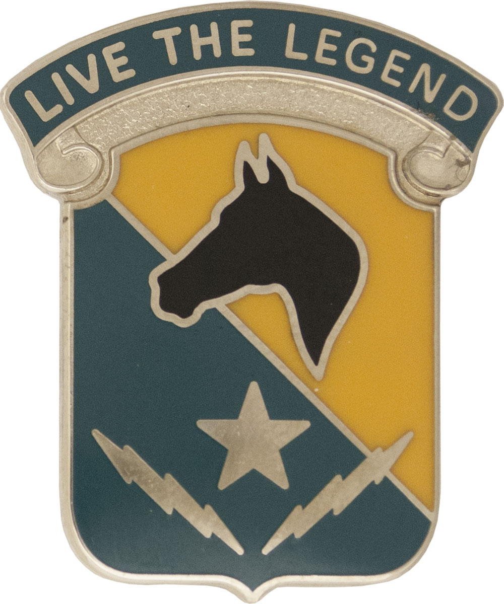 1st Cavalry Division Special Troops Battalion Unit Crest (Live The ...