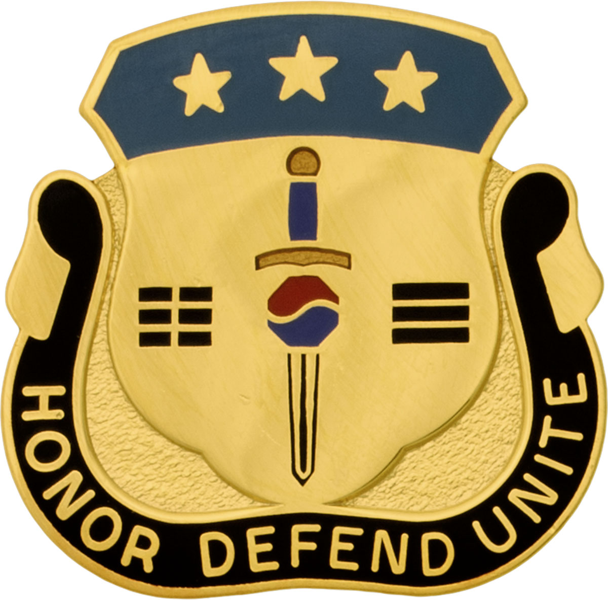 8th Army Special Troops Battalion Unit Crest (Honor Defend Unite)