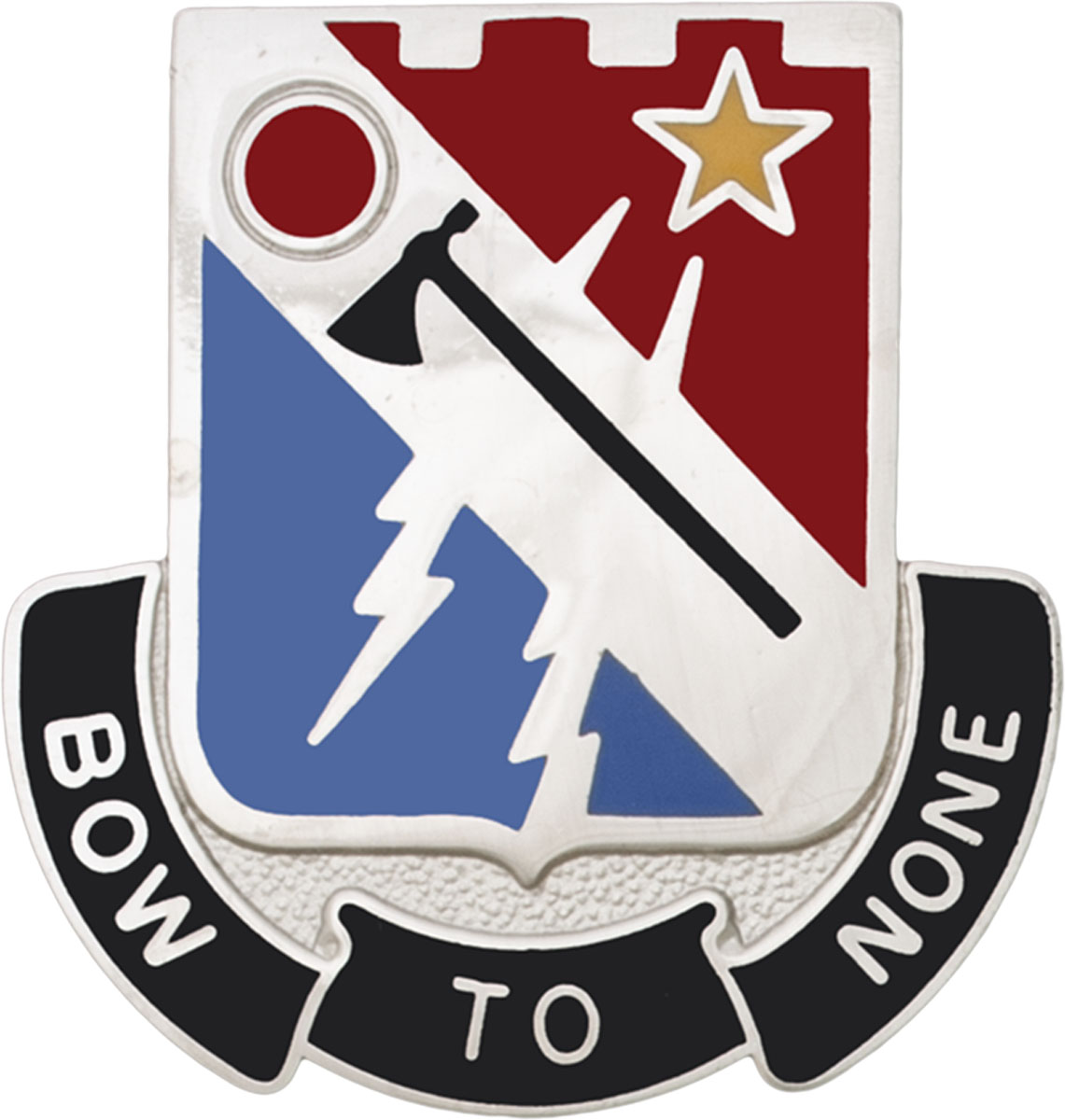 37th Infantry Brigade Special Troops Batalion Unit Crest (Bow To None)