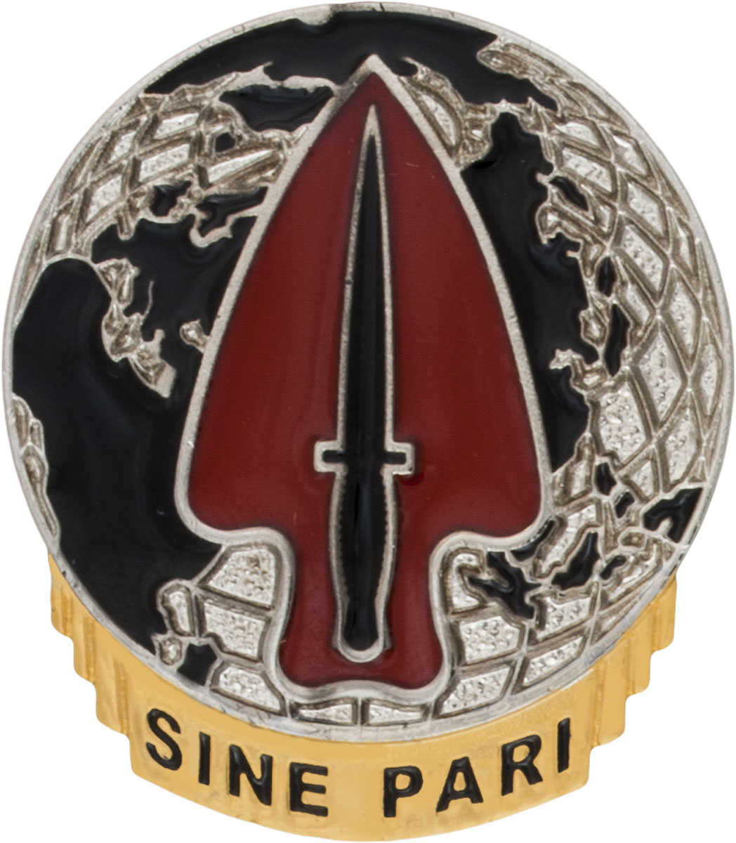 United States Army Special Operations Unit Crest (Sine Pari)(New)