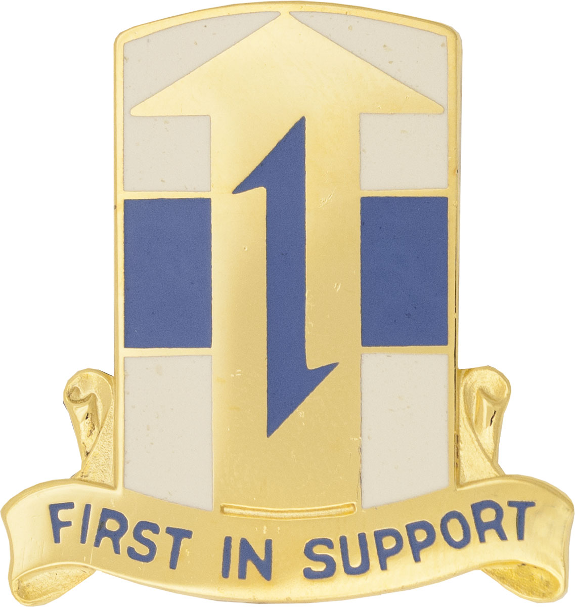 21st Support Command Unit Crest (First In Support)