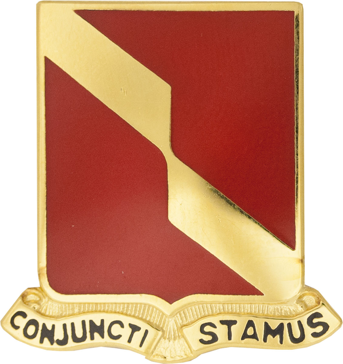 27th Field Artillery Unit Crest (Conjuncti Stamus)