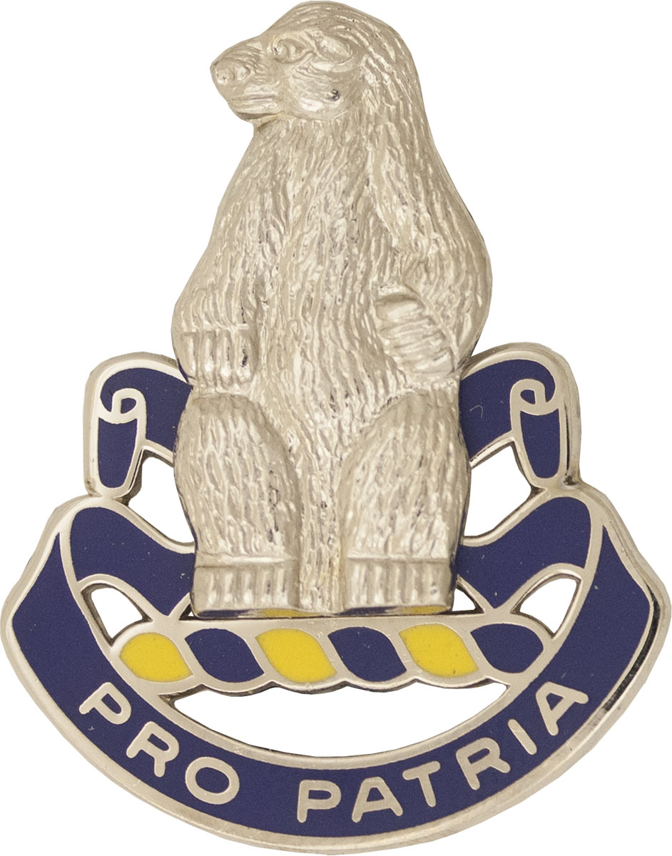 31st Infantry (Left) Unit Crest (Pro Patria)