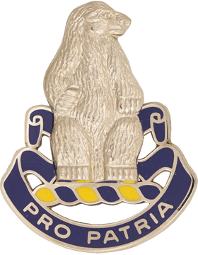 31st Infantry (Right) Unit Crest (Pro Patria)