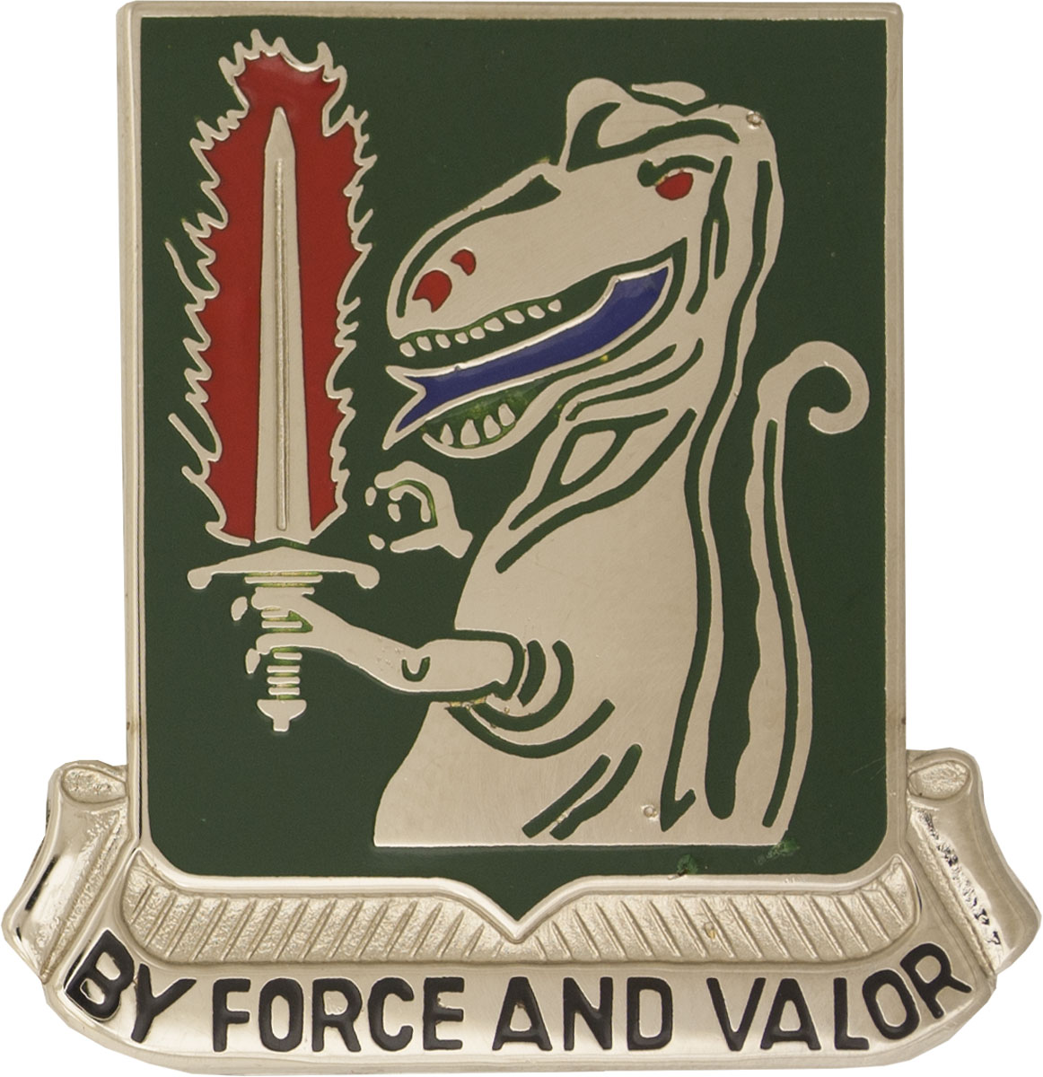 40th Armor Unit Crest (By Force And Valor)