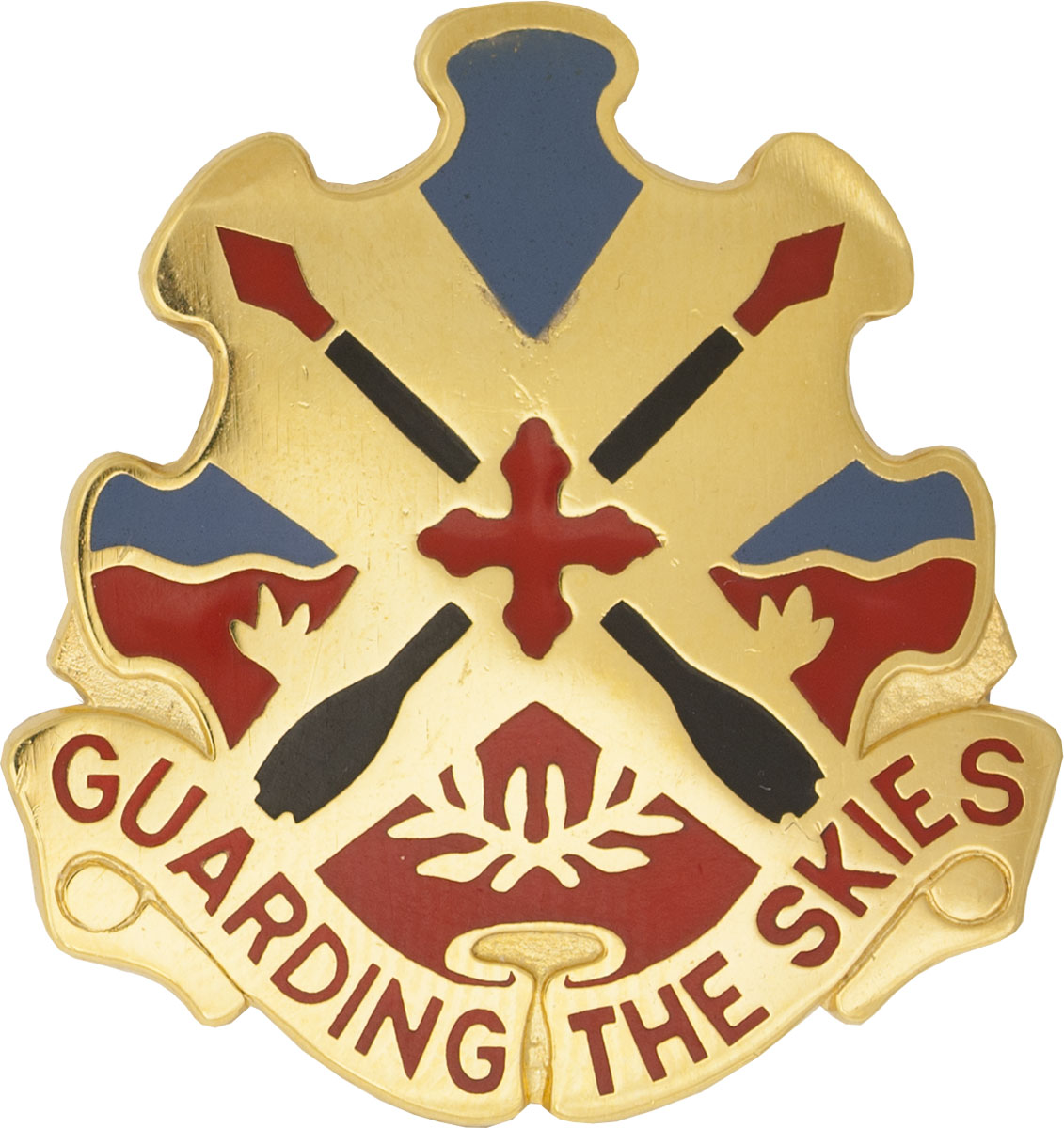 69th Air Defense Artillery Brigade Unit Crest (Guarding The Skies)