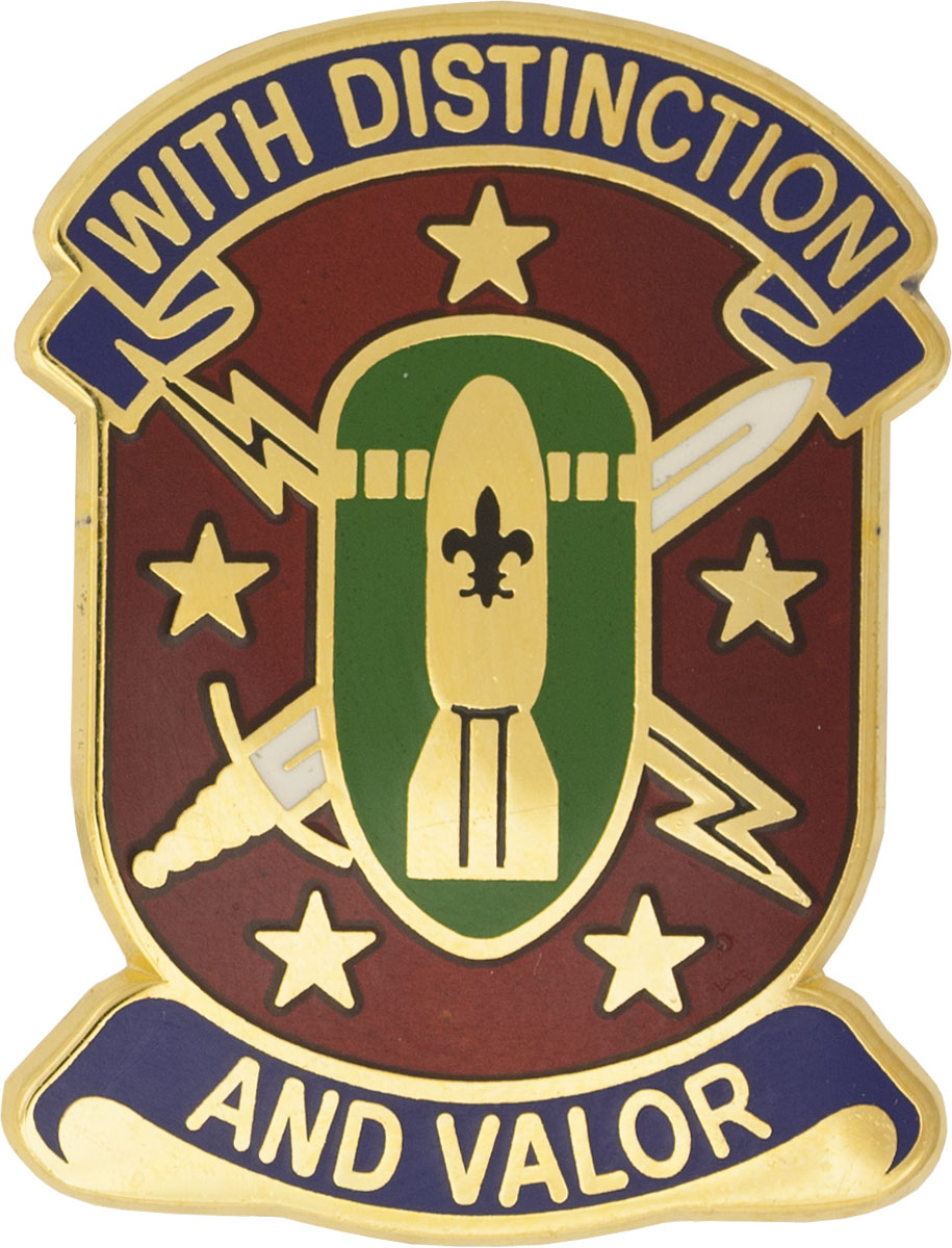 71st Ordnance Group Unit Crest (With Distinction And Valor)