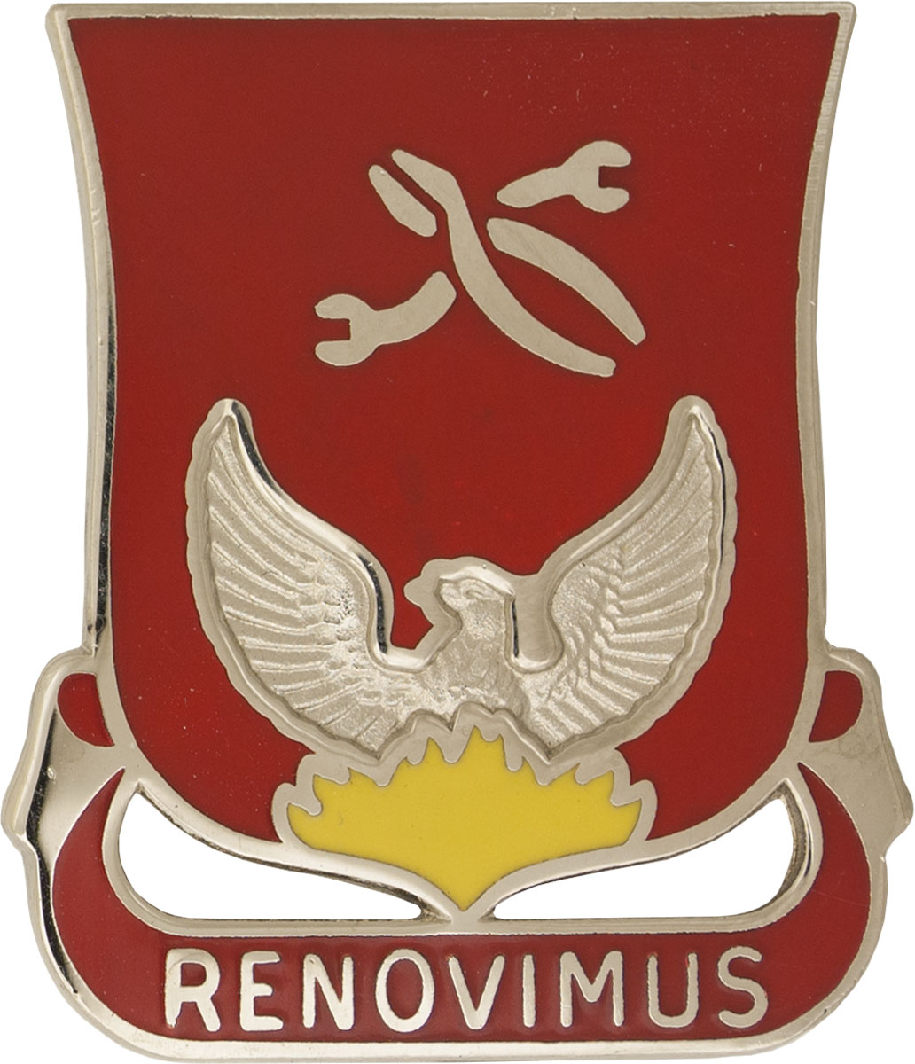 80th Ordnance Battalion Unit Crest (Renovimus)